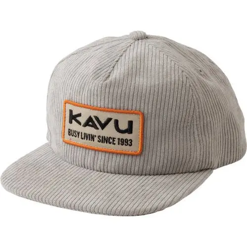 KAVU Wooderson Corduroy 5-panel Baseball Cap - Ridgestone