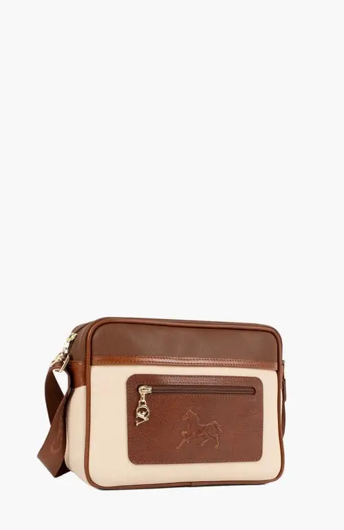 Cavalinho Horse Crossbody Bag - Camel Brown/beige