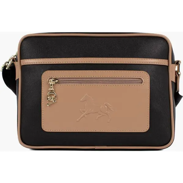 CAVALINHO Horse 610 Crossbody Bag - Sand/black