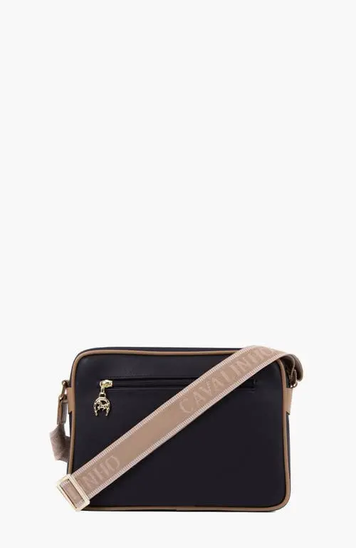 CAVALINHO Crossbody Bag - Beige/white/navy