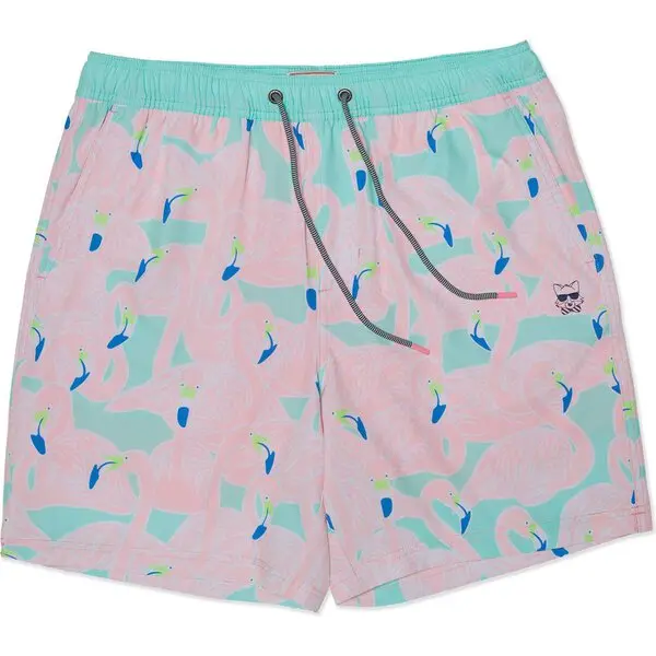 PARTY PANTS Flockin Aye Happy Hour Swim Trunks