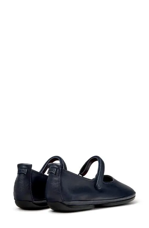 Camper Right Nina Mary Jane Flat - Dark Blue
