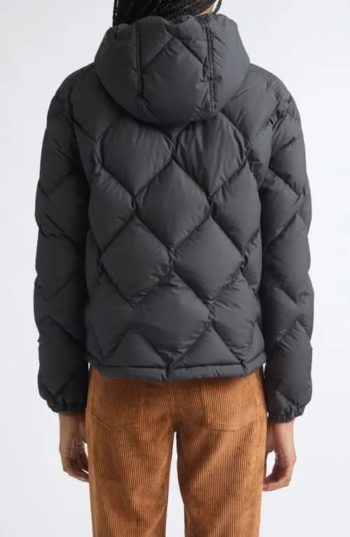 Moncler Arvouinne Quilted Down Jacket With Hood