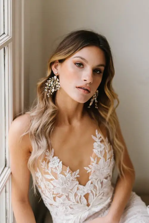 POPPY LANE London Bridal Earrings