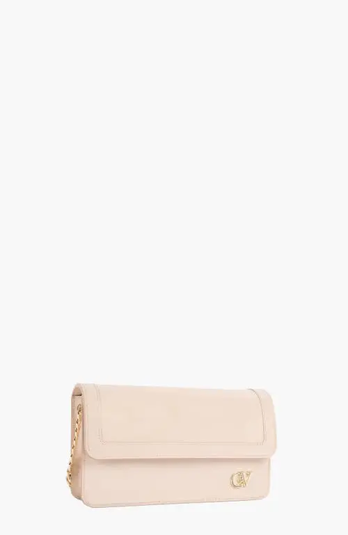 CAVALINHO Iconic 648 Patent Leather Clutch Shoulder Bag - Beige