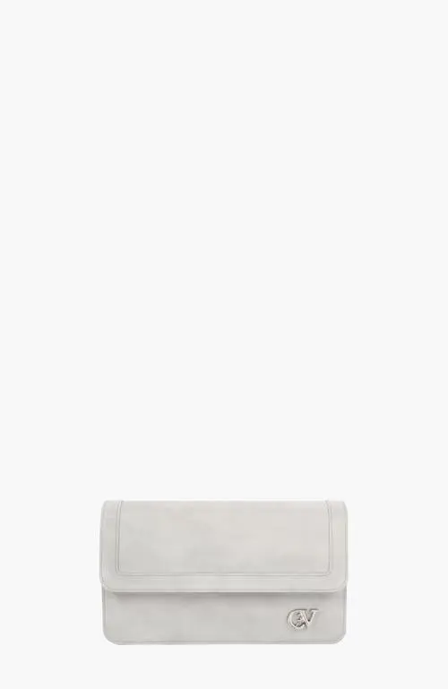 CAVALINHO Iconic Patent Leather Clutch Shoulder Bag - Light Blue