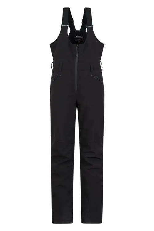 Mountain Warehouse Recco Bibbed Ski Trousers - Black