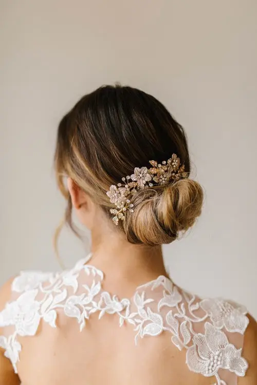 POPPY LANE Coco Bridal Comb - Gold