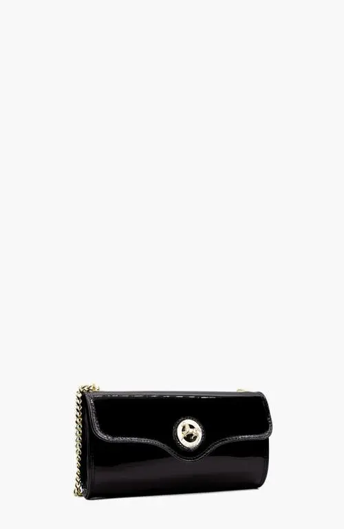 CAVALINHO All In 496 Patent Leather Clutch Shoulder Bag - Black