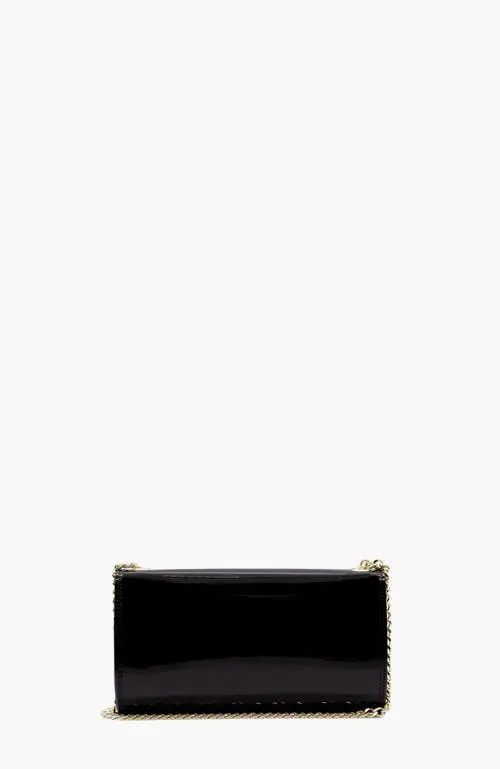 CAVALINHO All In 496 Patent Leather Clutch Shoulder Bag - Black