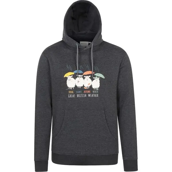 Mountain Warehouse Great British Weather Overhead Hoodie