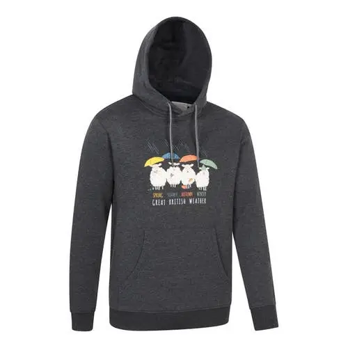Mountain Warehouse Great British Weather Overhead Hoodie
