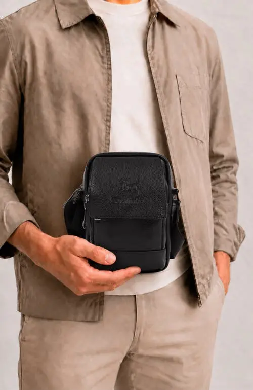 CAVALINHO El Cavaleiro 488 Leather Traveler Crossbody Bag