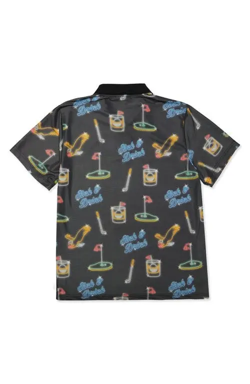 PARTY PANTS Sink N Drink Performance Polo