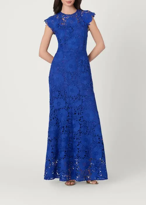 Shoshanna Lace Maxi Gown