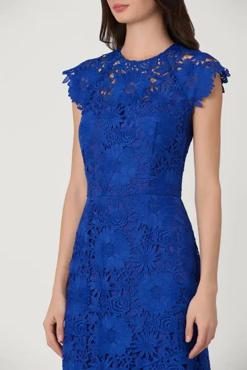 Shoshanna Lace Maxi Gown