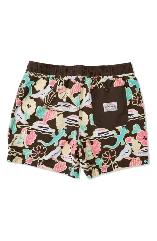 PARTY PANTS Fiesta & Siesta 5-inch Swim Trunks