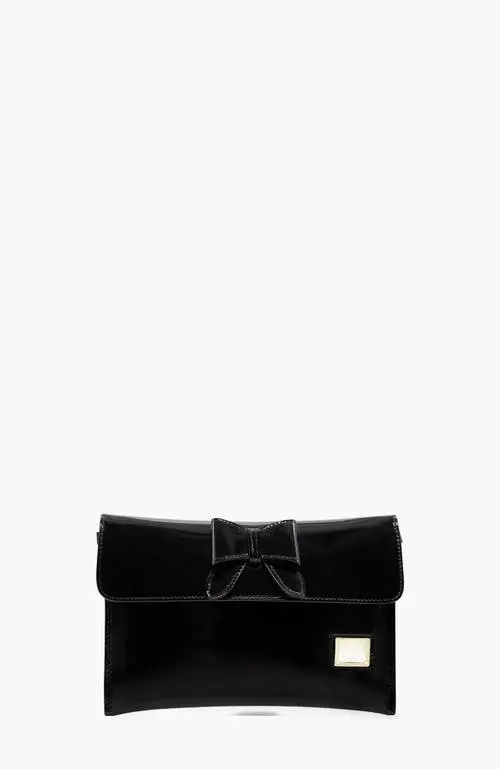 CAVALINHO All In 68 Patent Leather Clutch Bag - Black