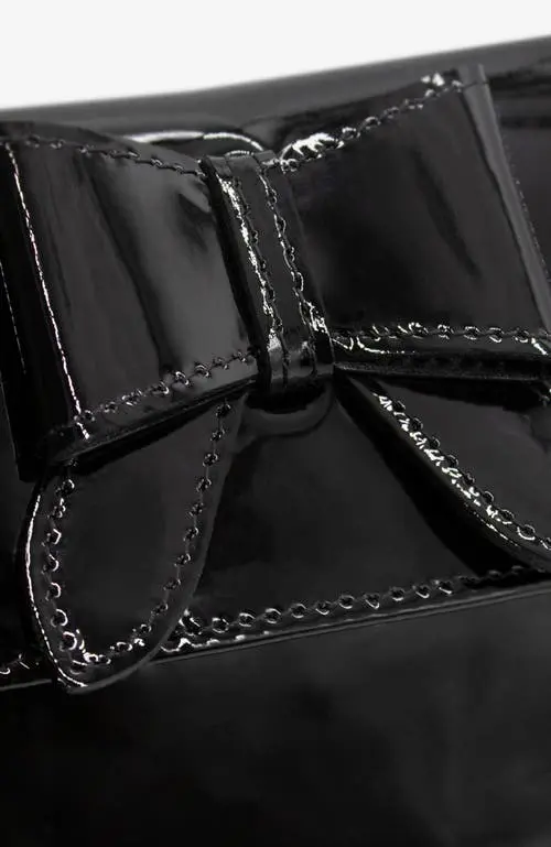 CAVALINHO All In 68 Patent Leather Clutch Bag - Black