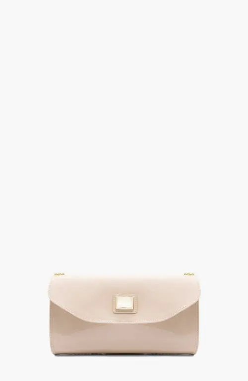 CAVALINHO All In 491 Patent Leather Clutch Shoulder Bag - Beige