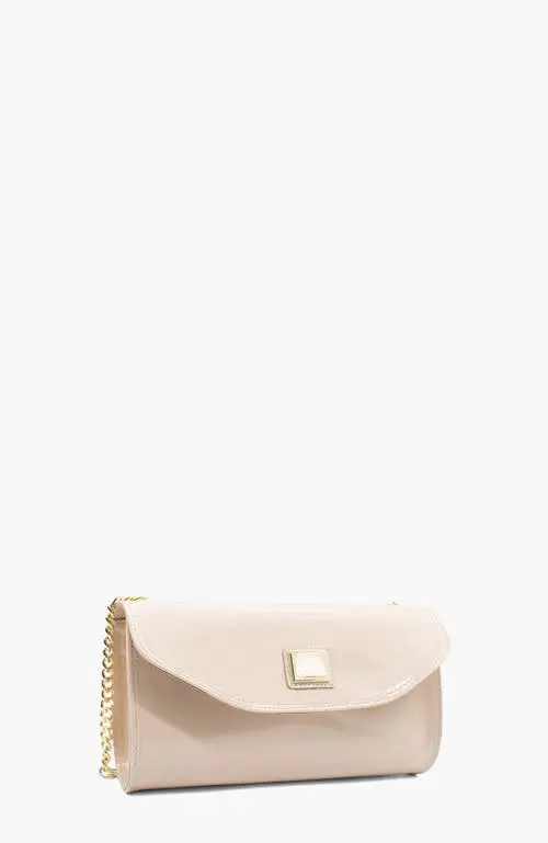 CAVALINHO All In 491 Patent Leather Clutch Shoulder Bag - Beige