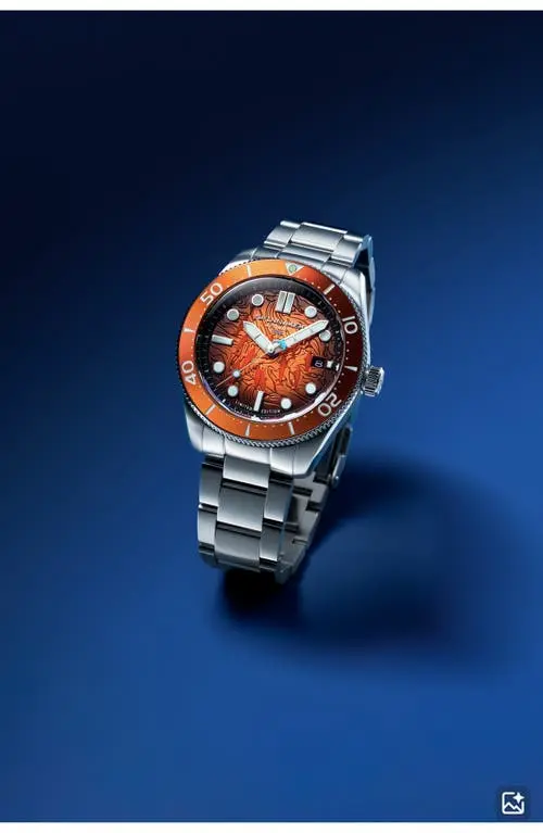 SPINNAKER Croft Midsize Automatic Sunrise Splash Watch Set