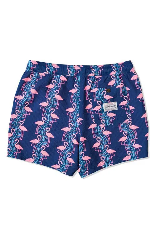 PARTY PANTS Flamingles 5-inch Swim Trunks