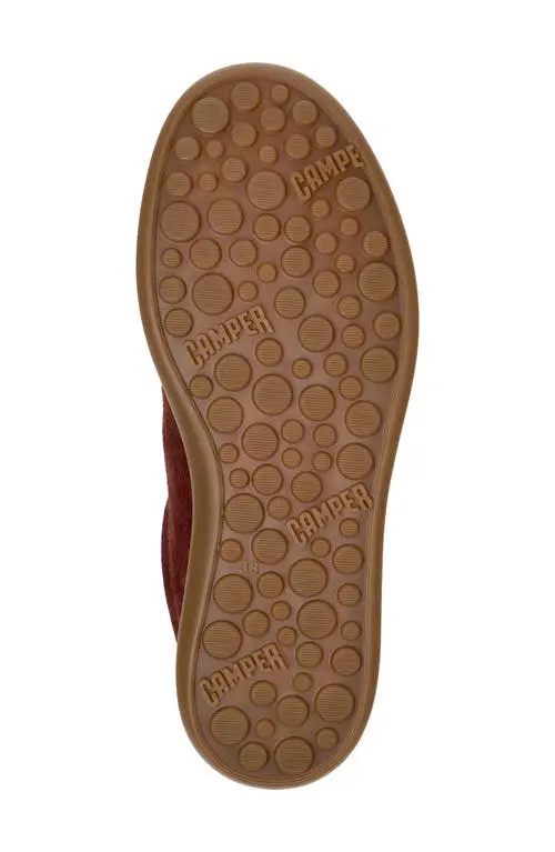 Camper Pelotas Soller Suede Sneakers - Burgundy