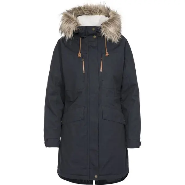TRESPASS Faithful Waterproof Jacket - Dark Gray
