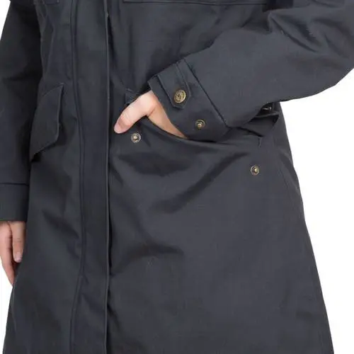 TRESPASS Faithful Waterproof Jacket - Dark Gray