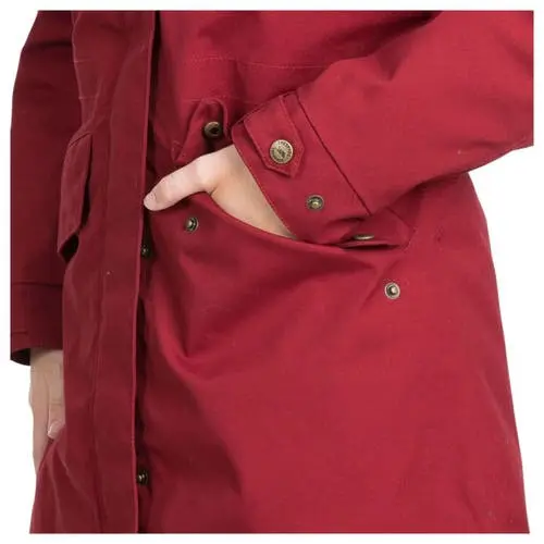 TRESPASS Faithful Waterproof Parka With Fur Trim