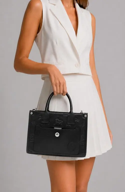 CAVALINHO Cavalo Lusitano 524 Embossed Leather Handbag