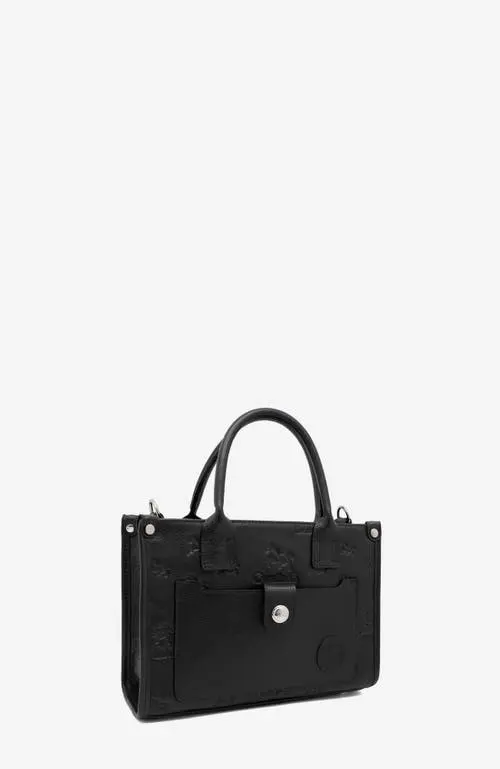 CAVALINHO Cavalo Lusitano 524 Embossed Leather Handbag
