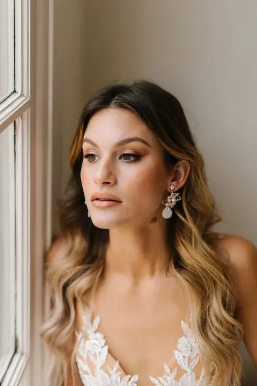POPPY LANE Mia Bridal Earrings