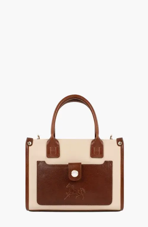 Cavalinho Horse Handbag - Camel Brown/beige