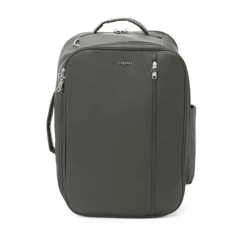 BAGGALLINI Securtex Classic Anti-theft Convertible Travel Backpack - Charcoal