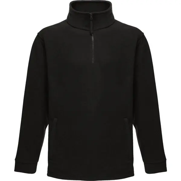 REGATTA Thor Overhead Half Zip Anti-pill Fleece Top - Black