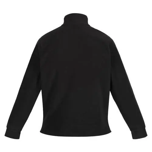 REGATTA Thor Overhead Half Zip Anti-pill Fleece Top - Black