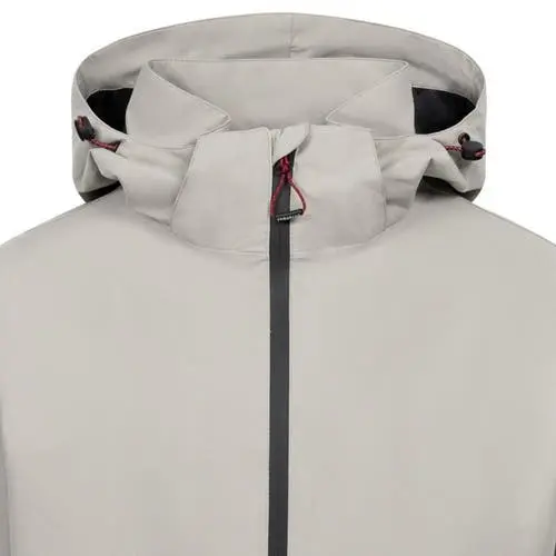 TRESPASS Westford Waterproof Jacket With Hood - Graystone