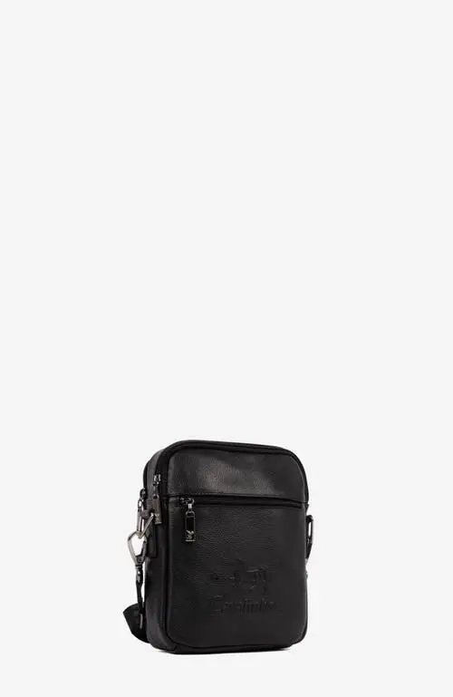 CAVALINHO El Cavaleiro 484 Leather Traveler Crossbody Bag