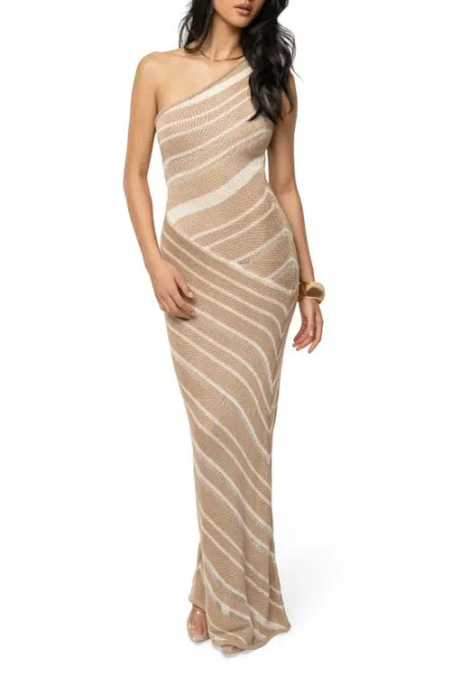 JLUXLABEL Sanibel Ruched Maxi Knit Dress