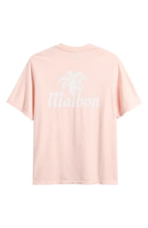 MALBON Bermuda Playa Graphic Cotton T-shirt