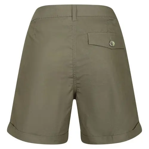 REGATTA Pemma Cotton Shorts - Four Leaf Clover