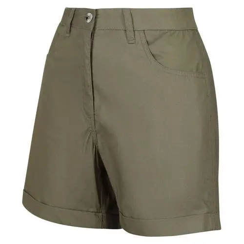 REGATTA Pemma Cotton Shorts - Four Leaf Clover