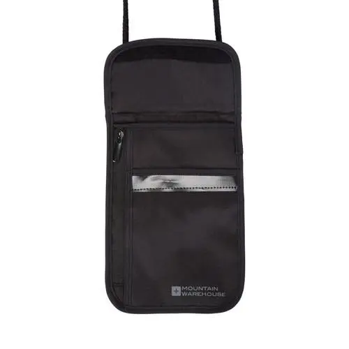 Mountain Warehouse Logo Rfid Blocking Neck Pouch
