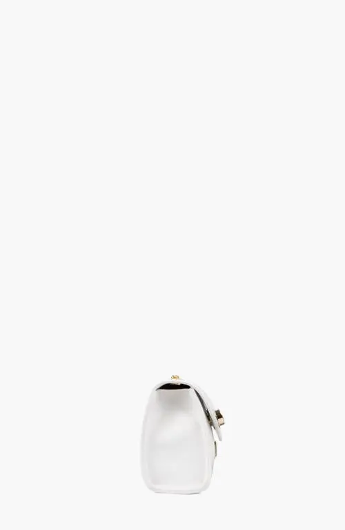CAVALINHO Muse 535 Pebbled Leather Shoulder Bag - White