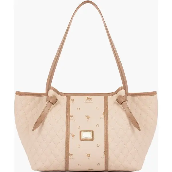 Cavalinho Monogrammed Leather Shoulder Bag