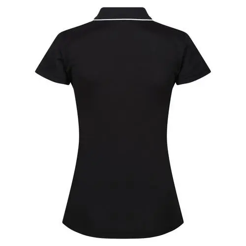 REGATTA Maverick V Polo Shirt - Black