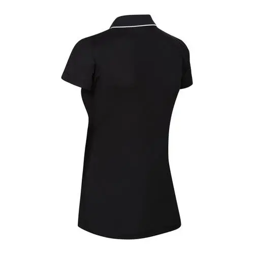 REGATTA Maverick V Polo Shirt - Black