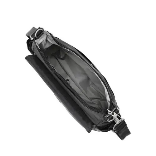 BAGGALLINI Securtex Journey Anti-theft Hobo Bag - Black